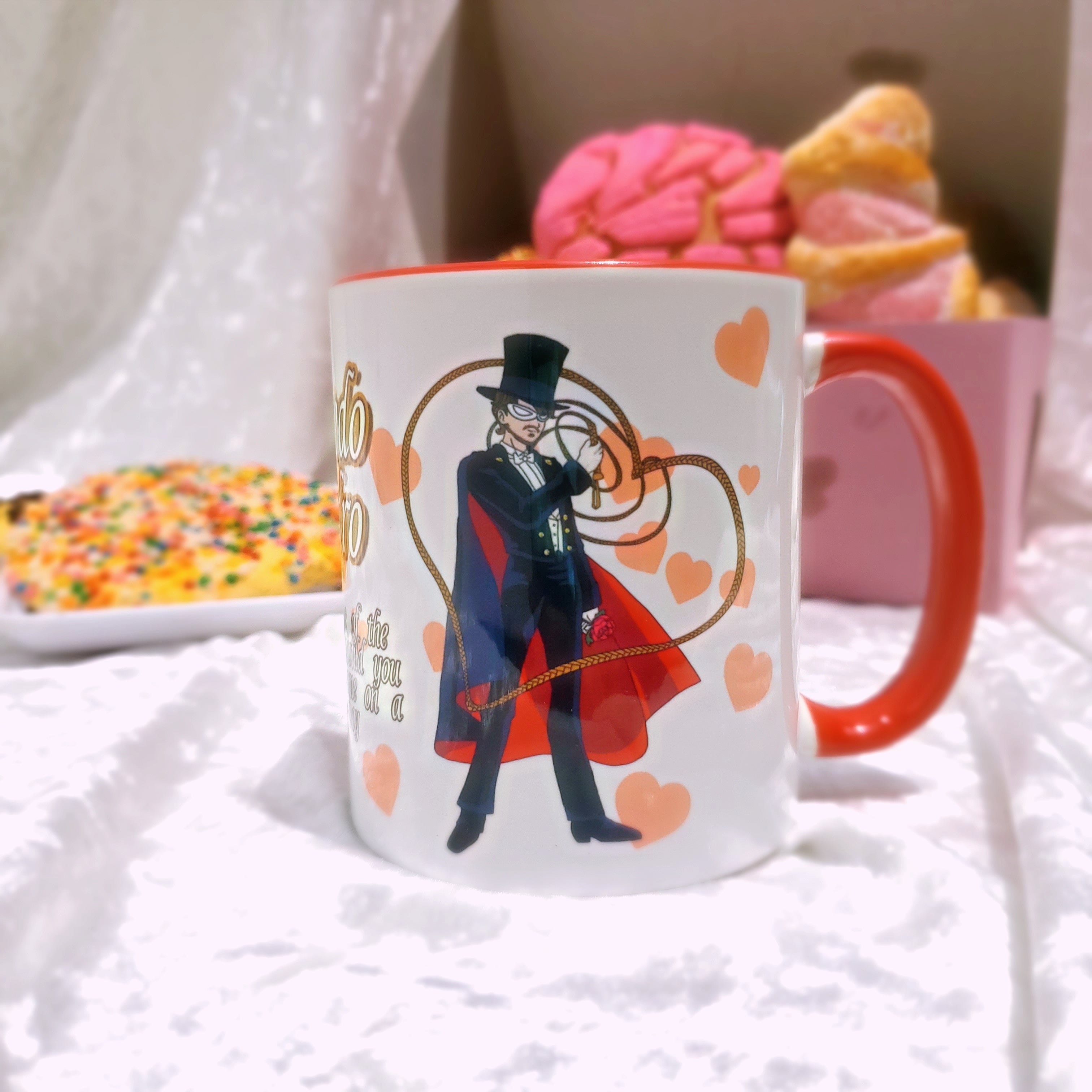 TUXEDO PEDRO HEART MUG – LOQUITA BATH