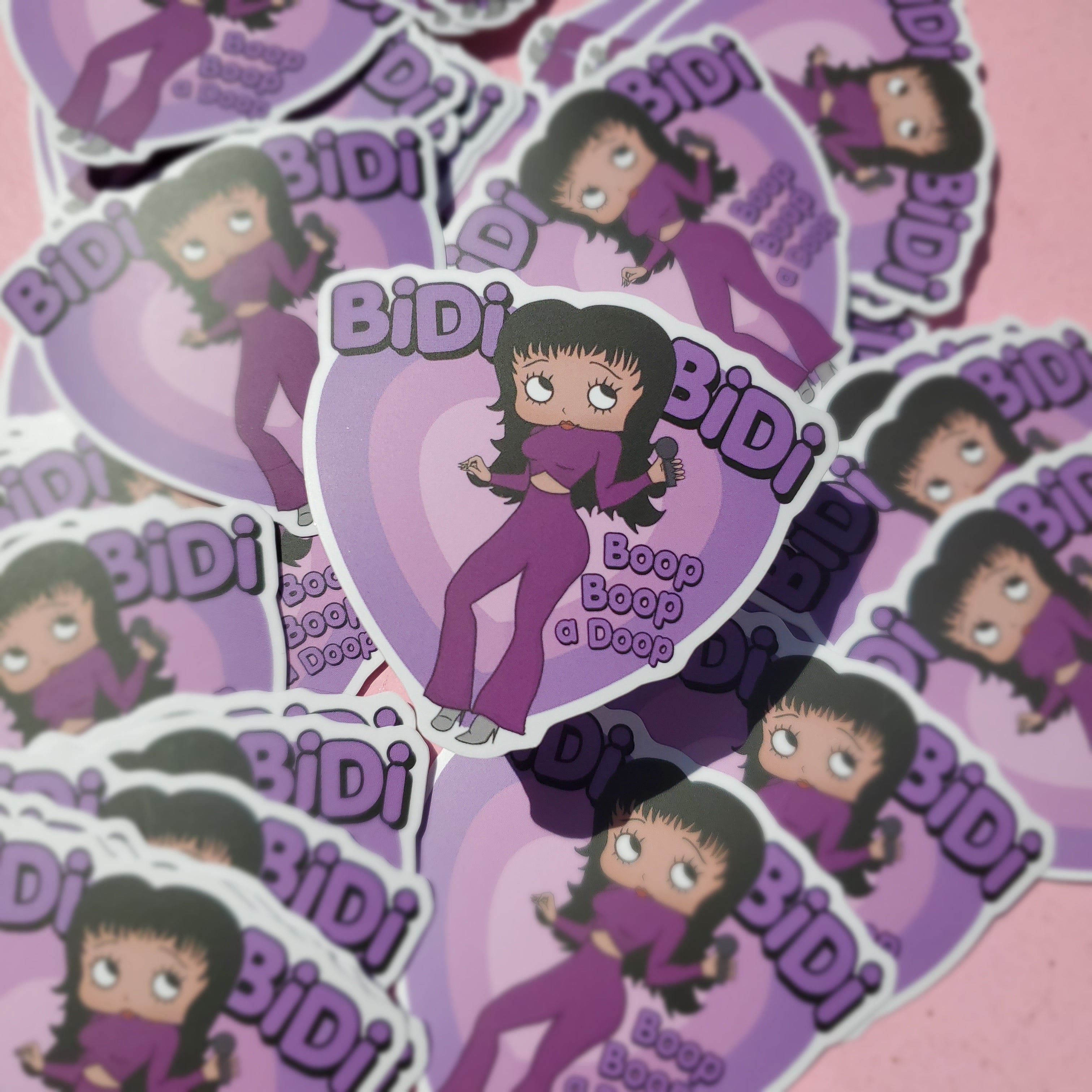 SELENA BOOP STICKER – LOQUITA BATH