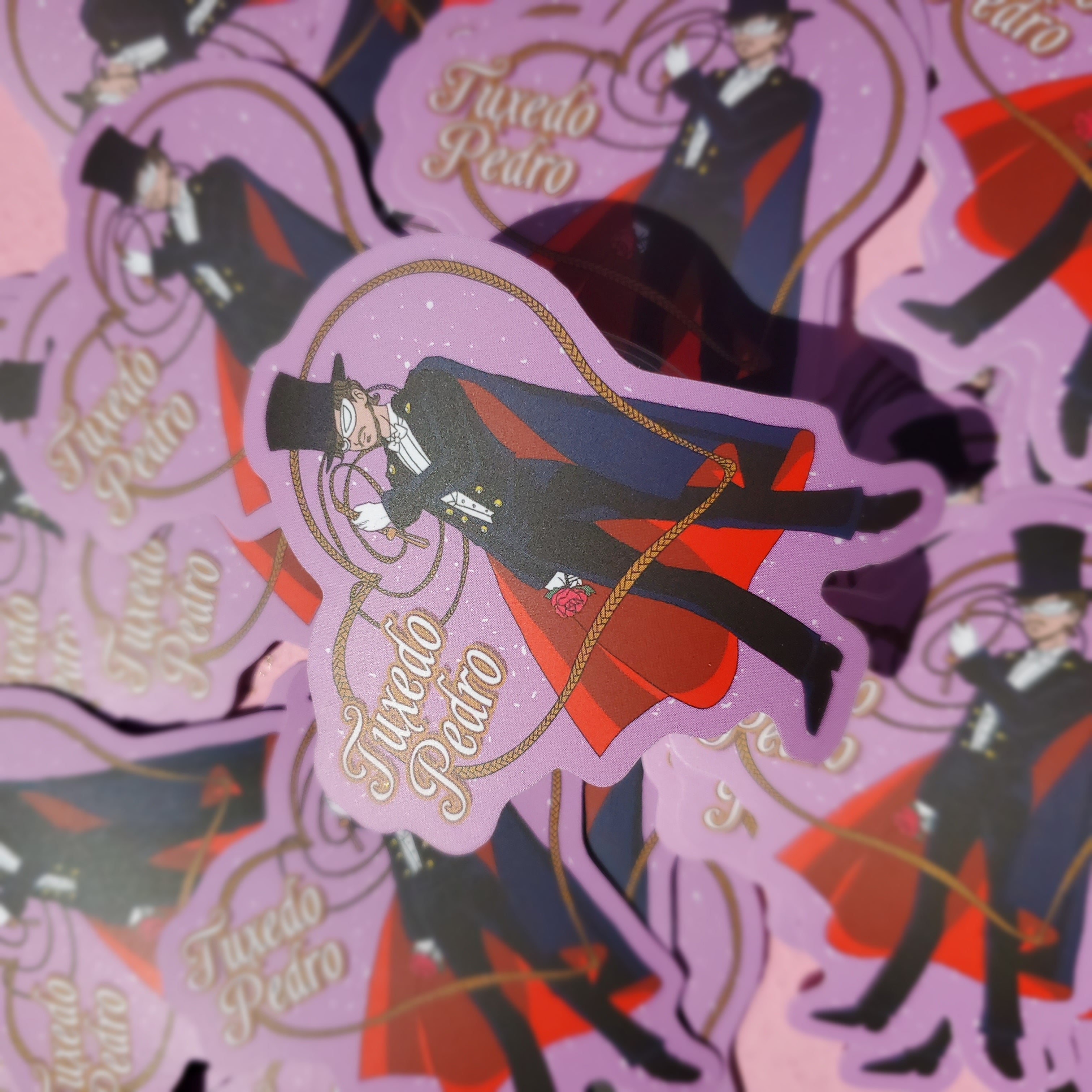 TUXEDO PEDRO STICKER – LOQUITA BATH
