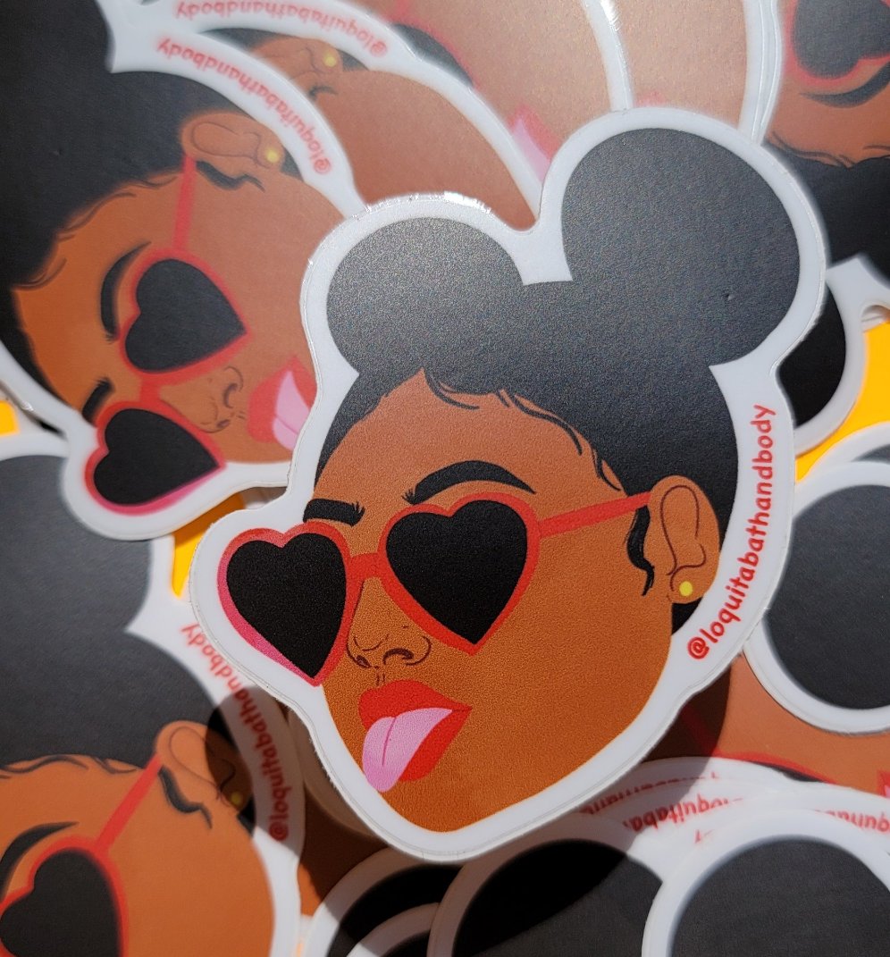 LOQUITA MORENA STICKER – LOQUITA BATH